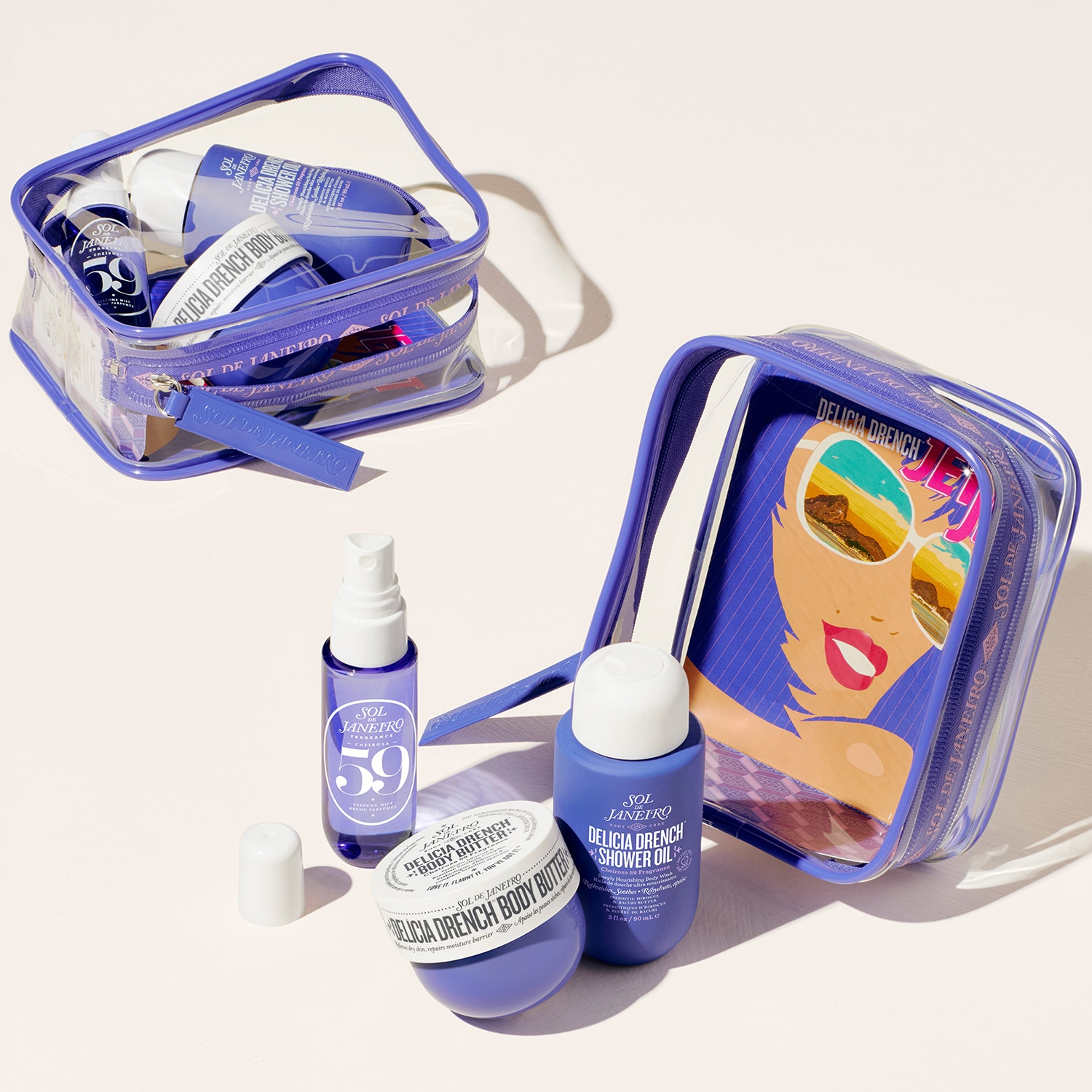 Delicia Drench™ Jet Set - Kit corporel de SOL DE JANEIRO ≡ SEPHORA