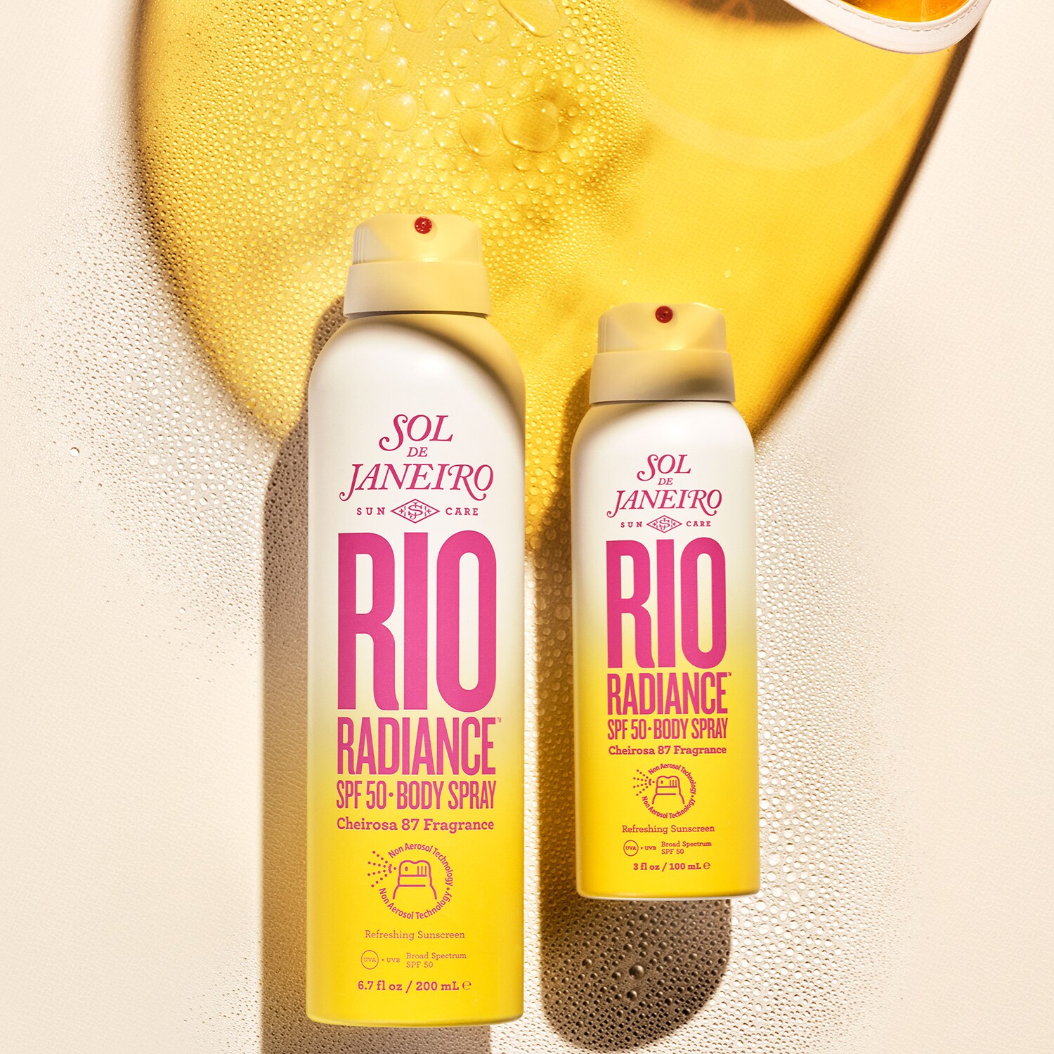 Rio Radiance Body Spray SPF50 - Spray para o Corpo FPS50 Sol De Janeiro ...