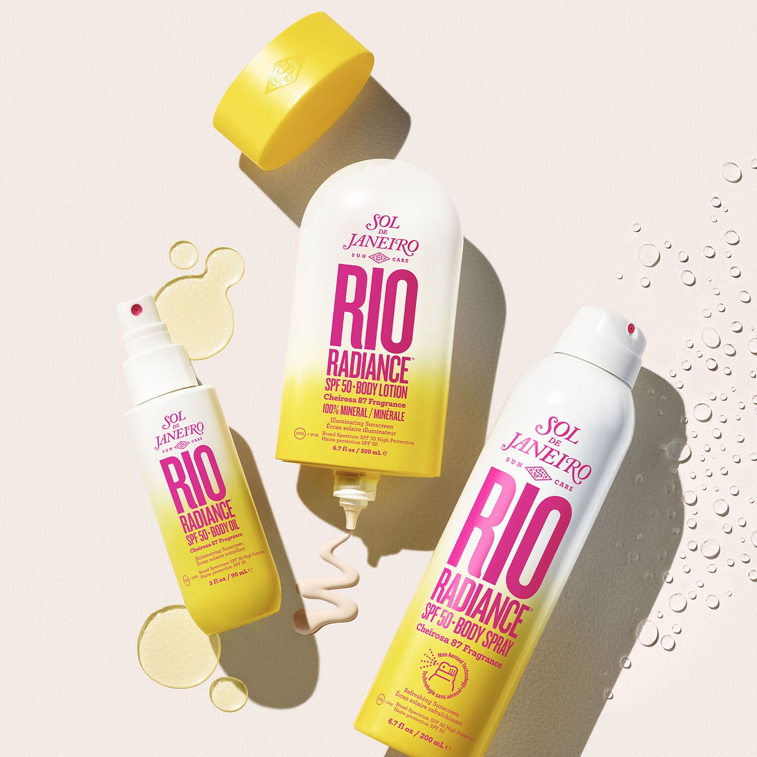 Rio Radiance Body Lotion SPF50 - Lotiune de corp SPF50 Sol de Janeiro ≡ ...