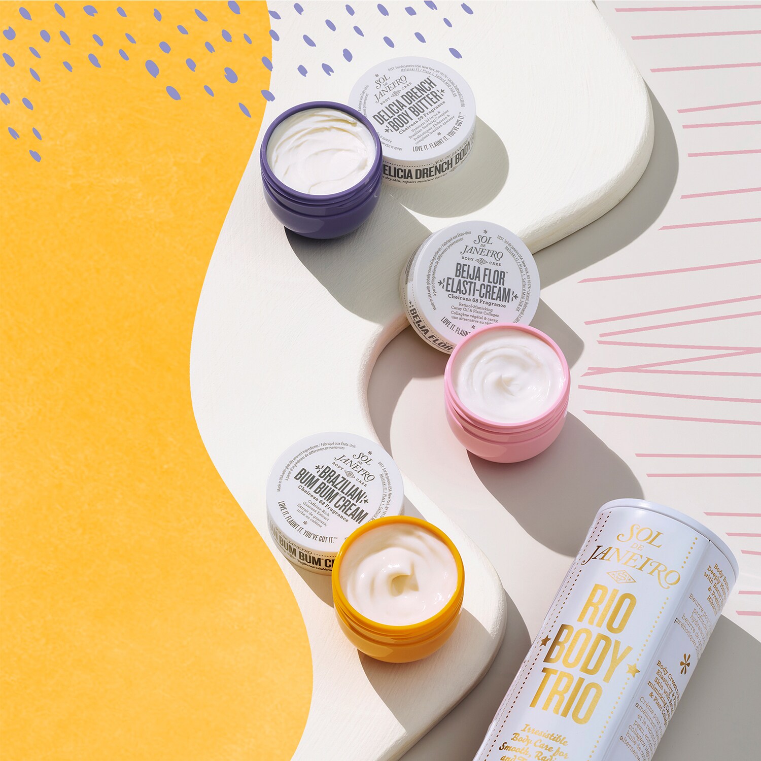 Rio Body Trio - Set di creme corpo di SOL DE JANEIRO ≡ SEPHORA