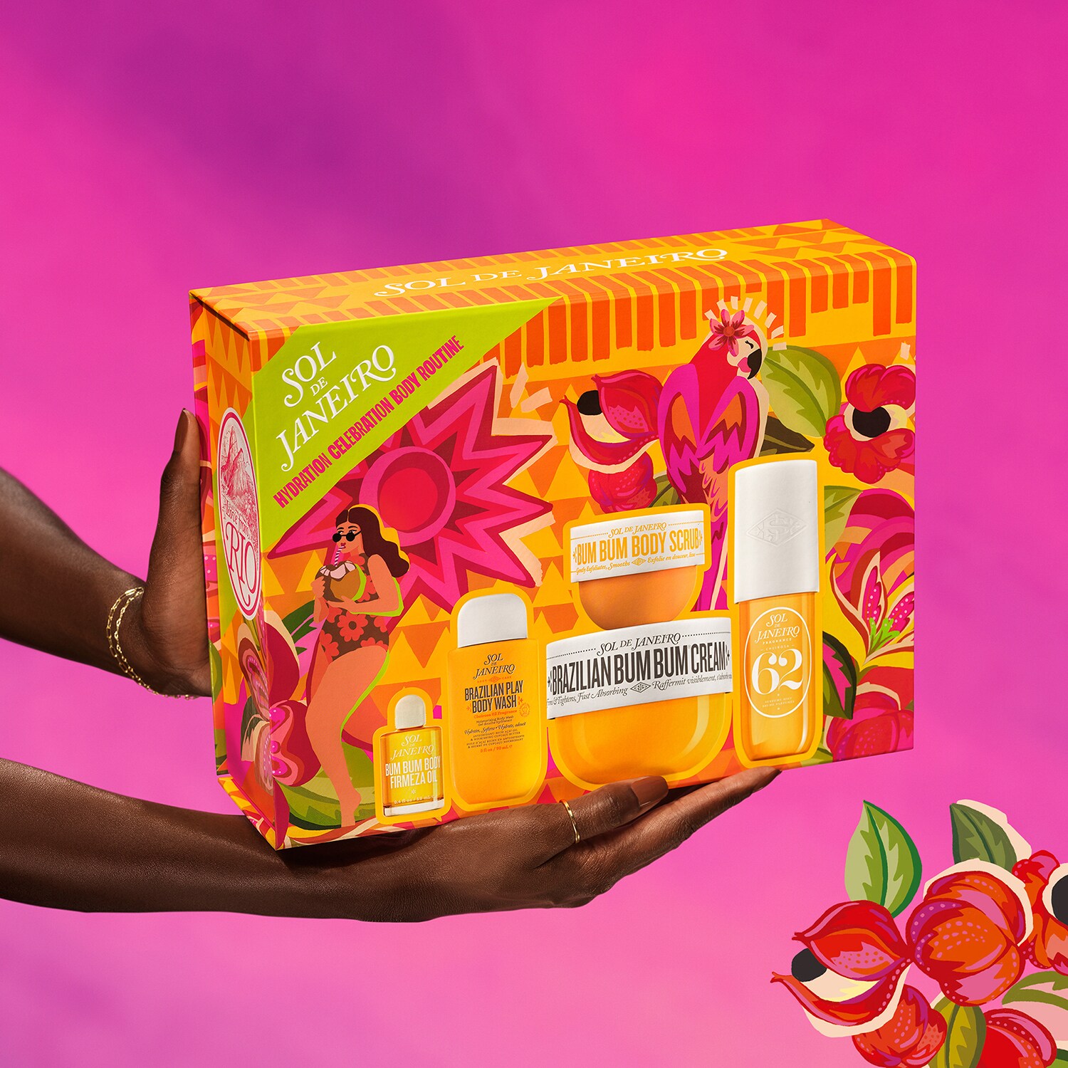 Hydration Celebration Body Routine Set - Set pentru rutina Bodycare Sol ...