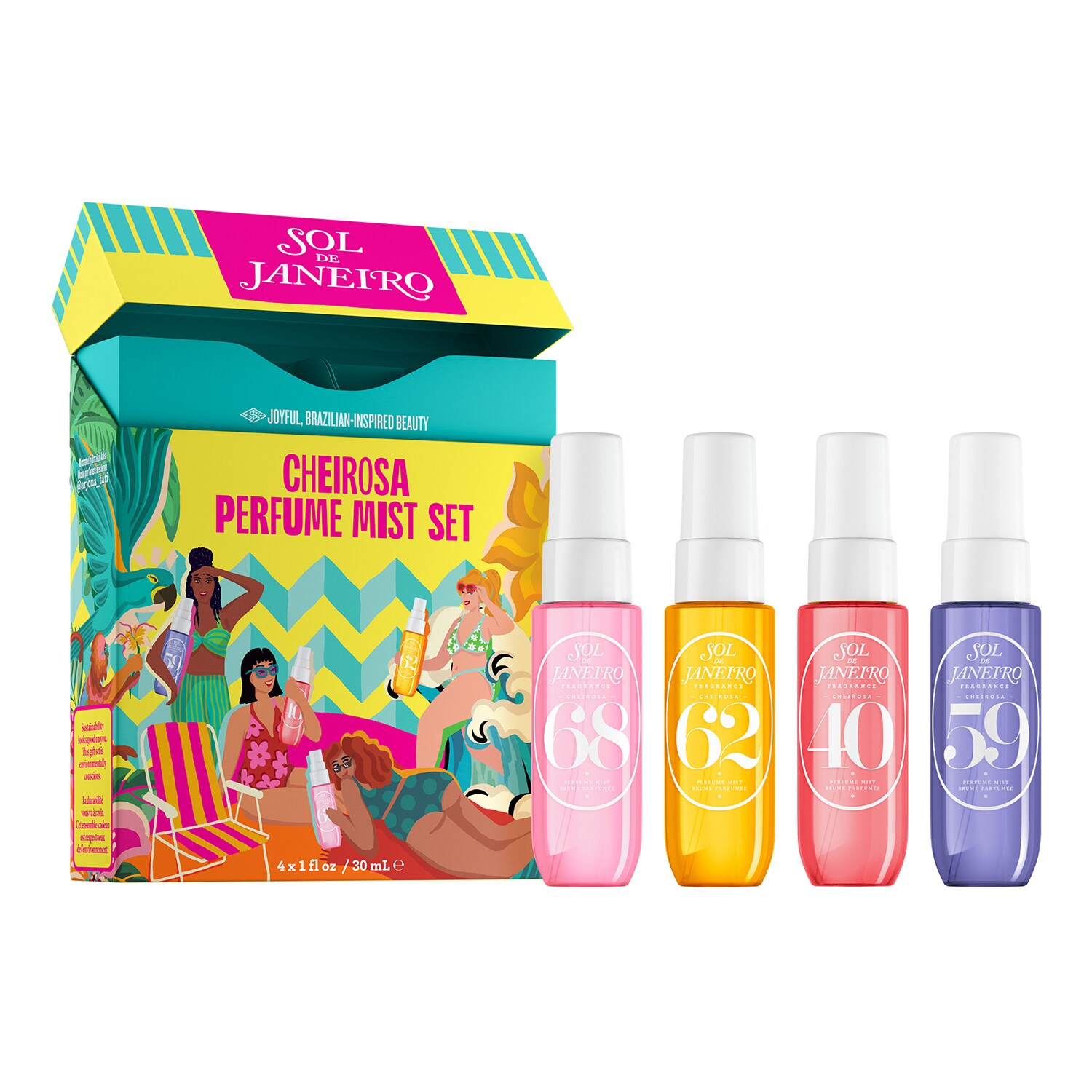Sol De Janeiro - Cheirosa Perfume Mist Set - Parfymerad Mist För Kropp ...