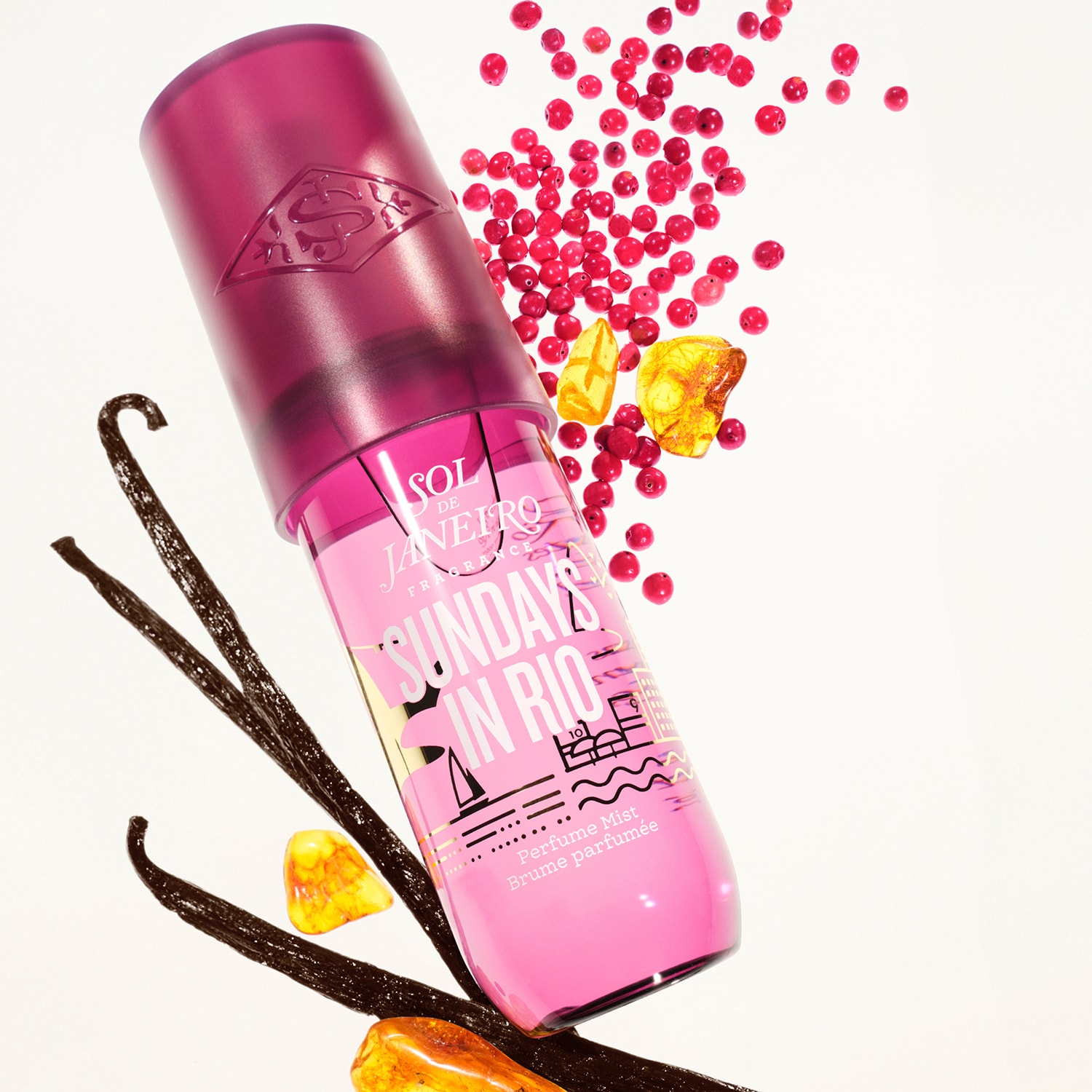 Sundays in Rio Perfume Mist – Parfémovaná mlha na tělo a vlasy z SOL DE ...