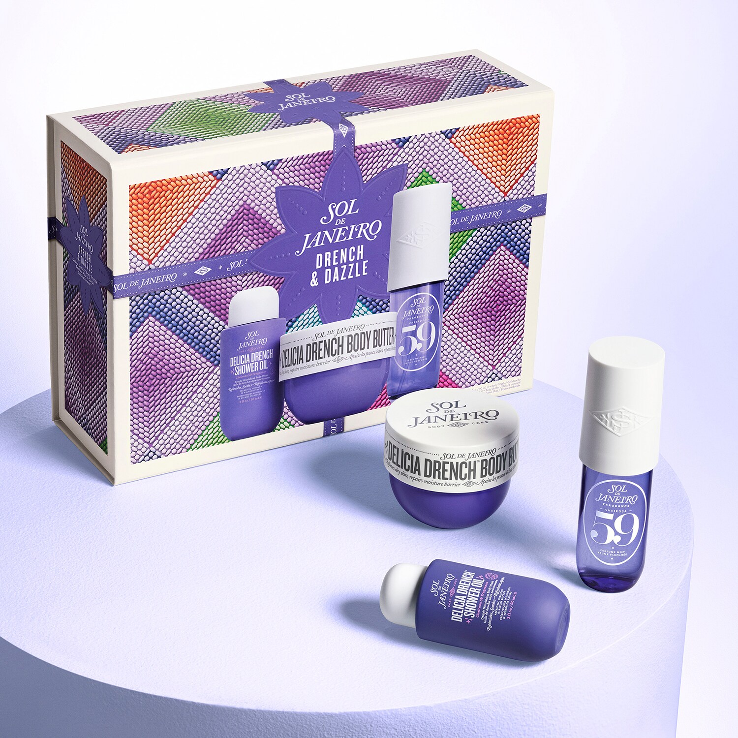 Drench & Dazzle - Set Trattamento per Pelli Secche di SOL DE JANEIRO ≡ SEPHORA