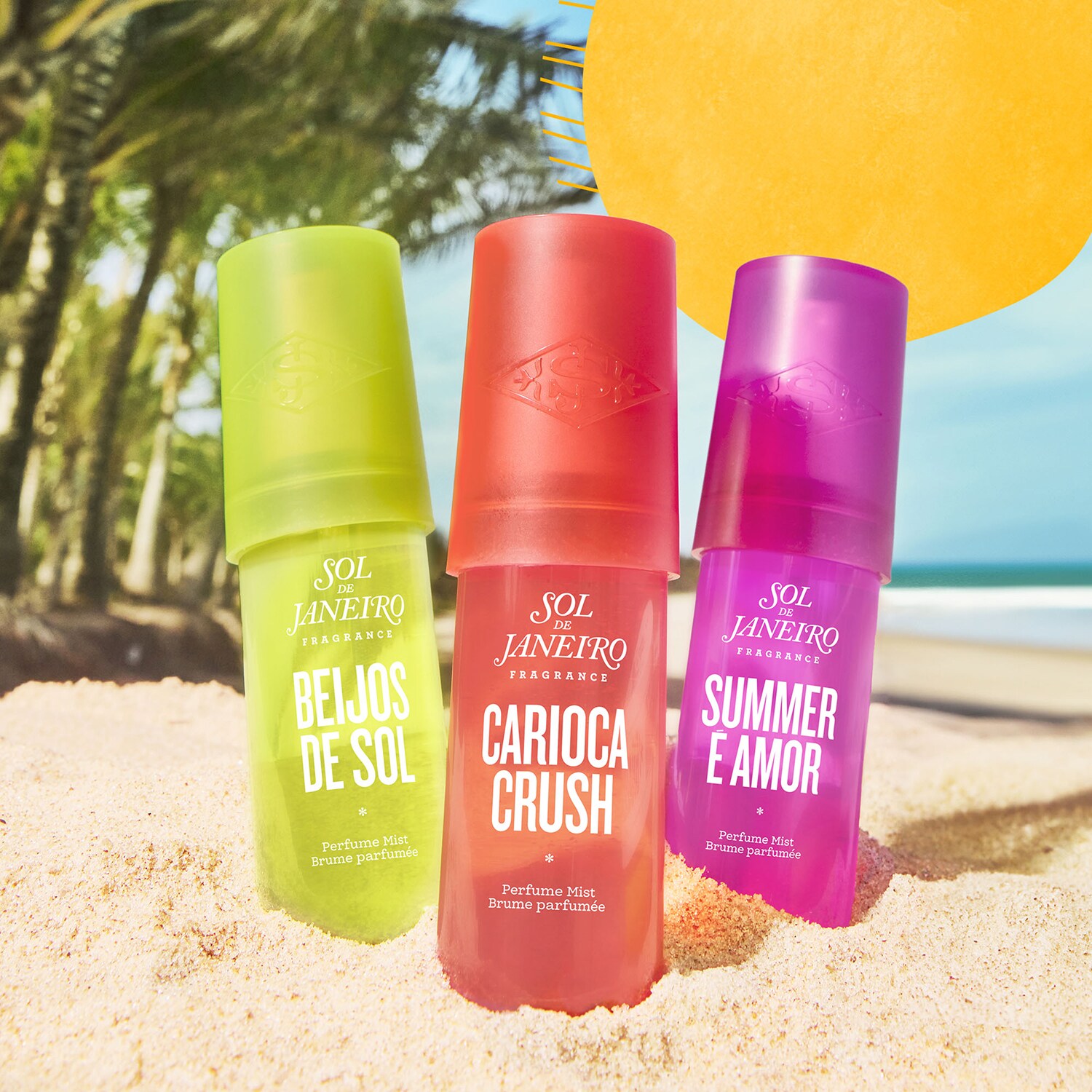 Sol De Janeiro - Summer E Amor Summer Fragrance Mist - Doftmist För Hår Och Kropp