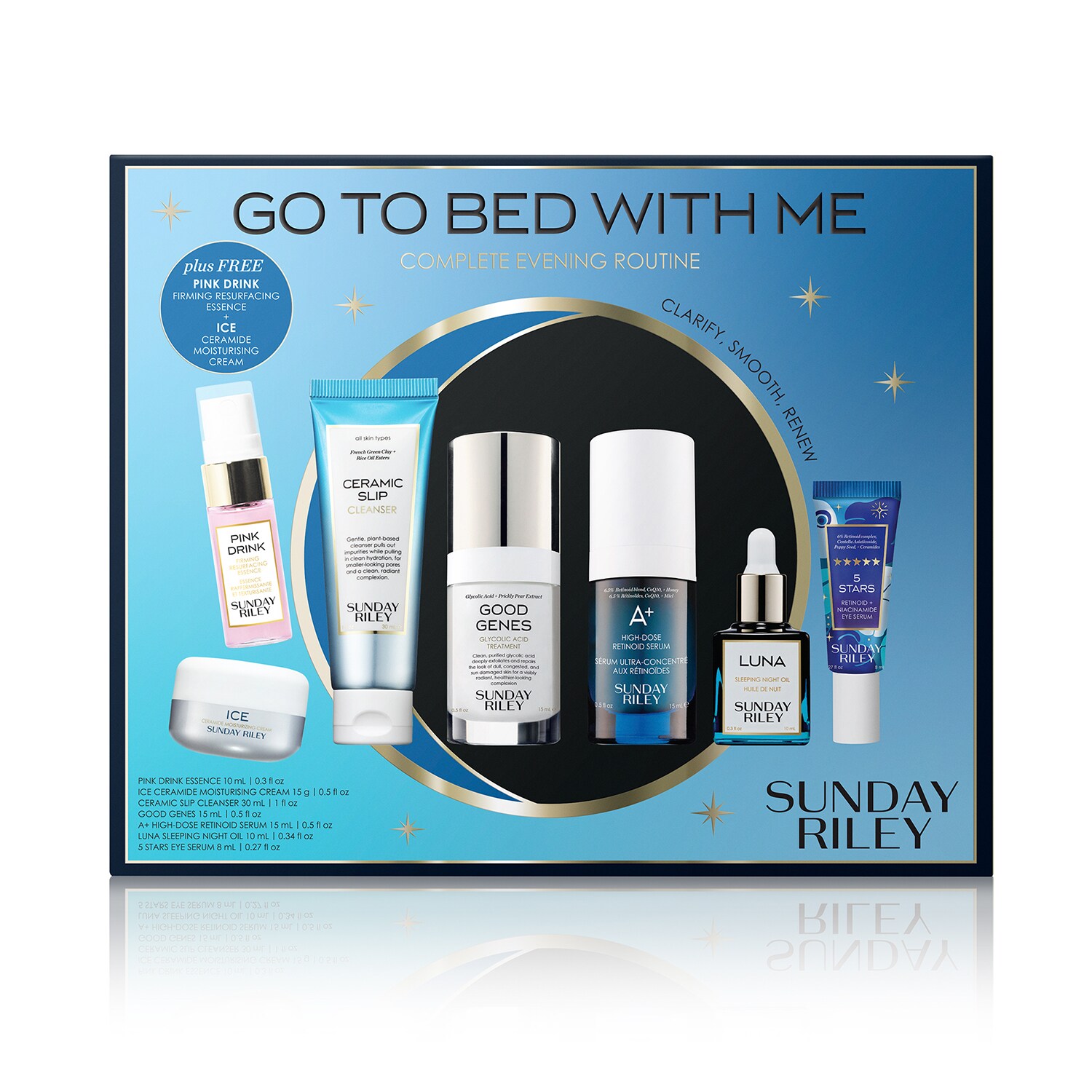 Go To Bed With Me – Kosmetická sada z SUNDAY RILEY ≡ SEPHORA