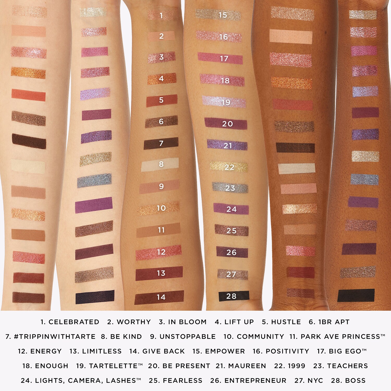 Tartelette™ Reflections Amazonian Clay Palette - Paletă Tarte ≡ SEPHORA