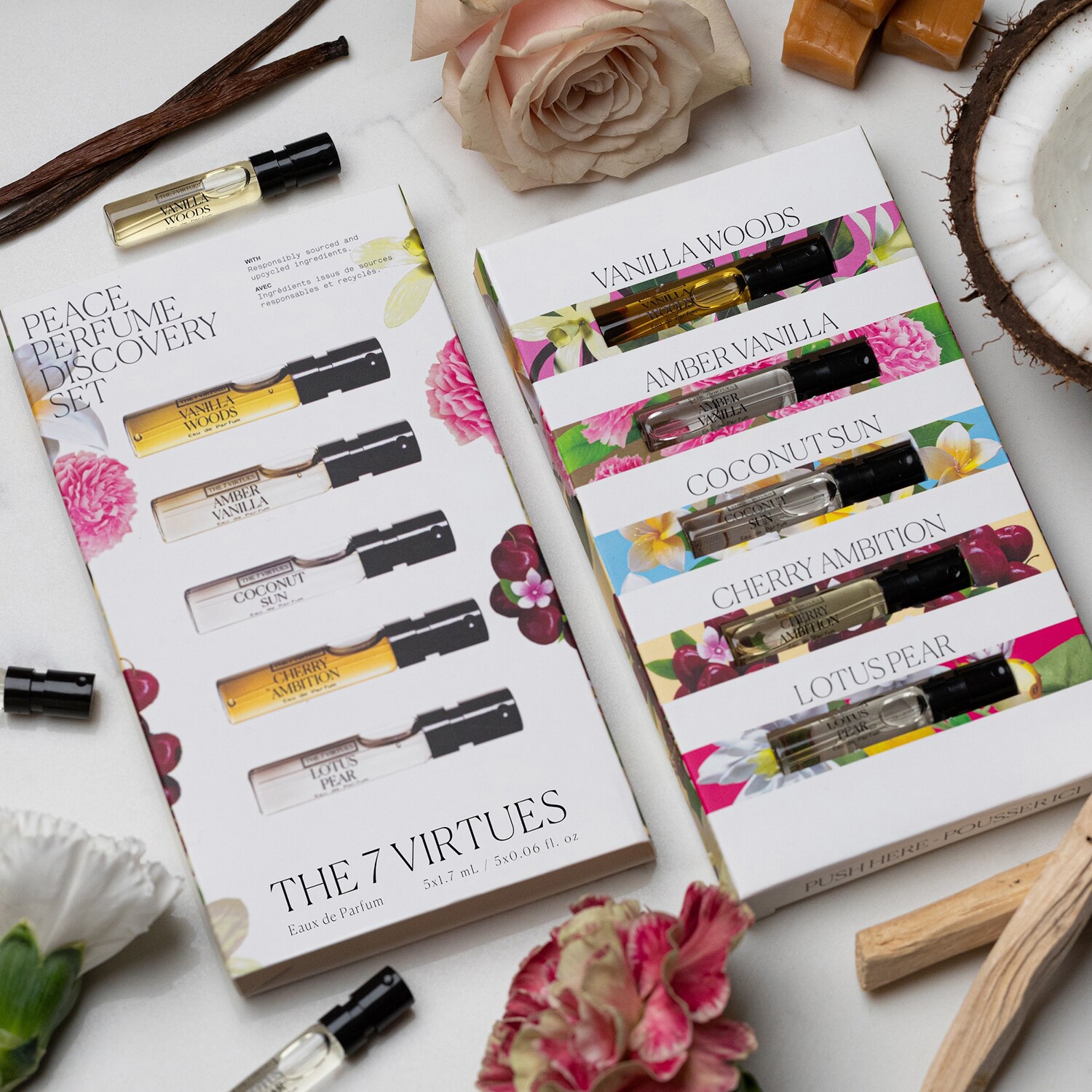 THE 7 VIRTUES Peace Perfume Discovery Set - Cofanetto Eau de Parfum ≡ ...