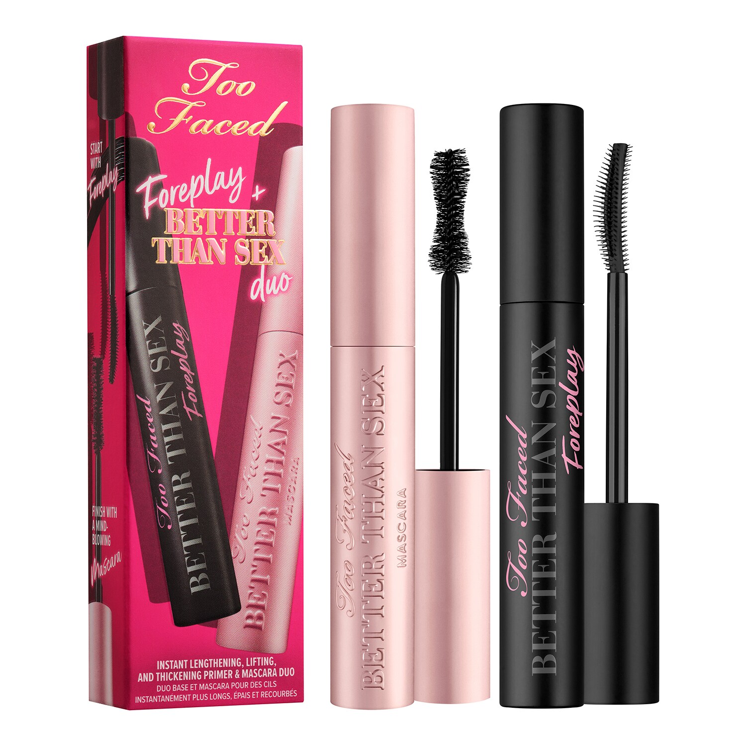 Too Faced - Better Than Sex & Foreplay Duo - Mascara