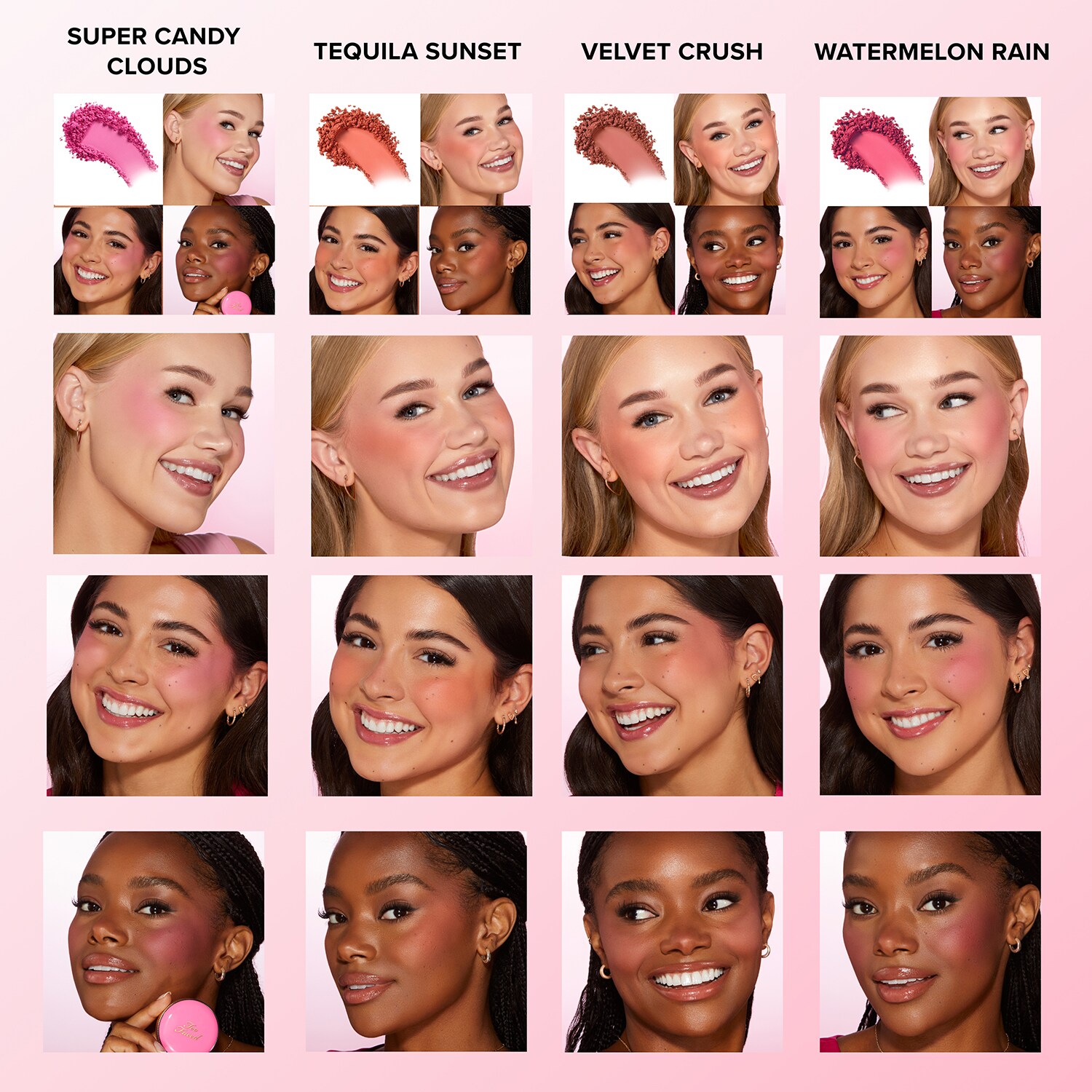 Cloud Crush Blush Berry Dreamy (5 g) - Blush in Polvere di TOO FACED ≡ ...