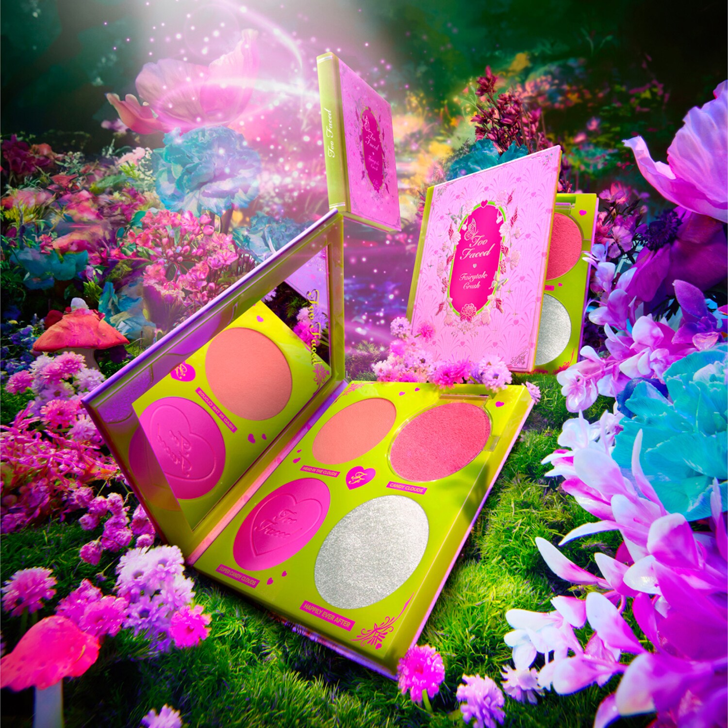 Fairytale Crush - Paleta de colorete e iluminador de Too Faced ≡ SEPHORA