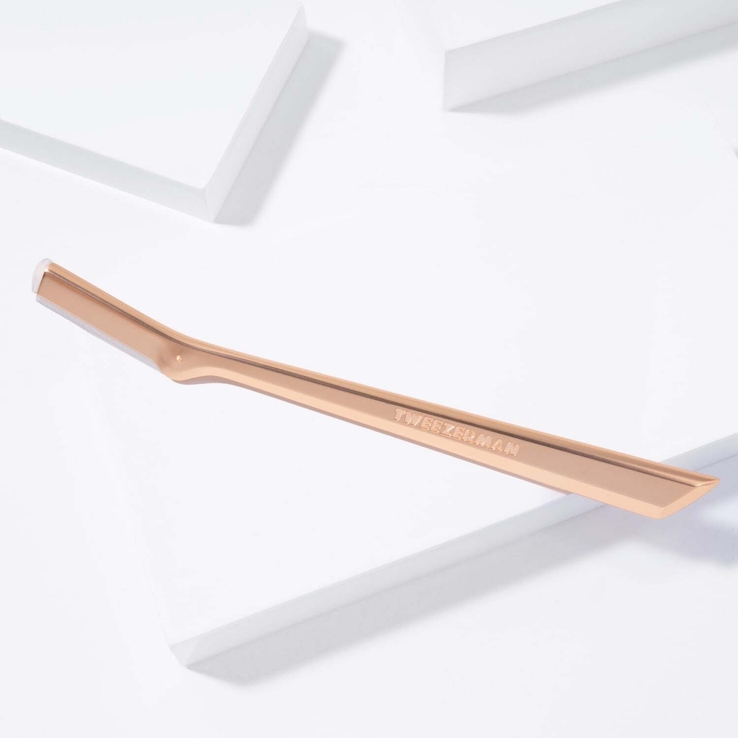 Tweezerman - Facial Razor - Gesichtshaarrasierer, Rose Gold