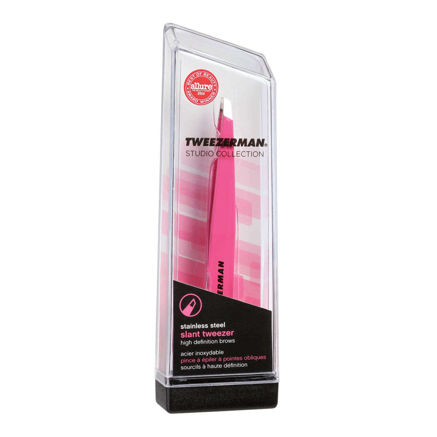 Tweezerman - Slant Tweezer - Schräge Pinzette Pretty In Pink