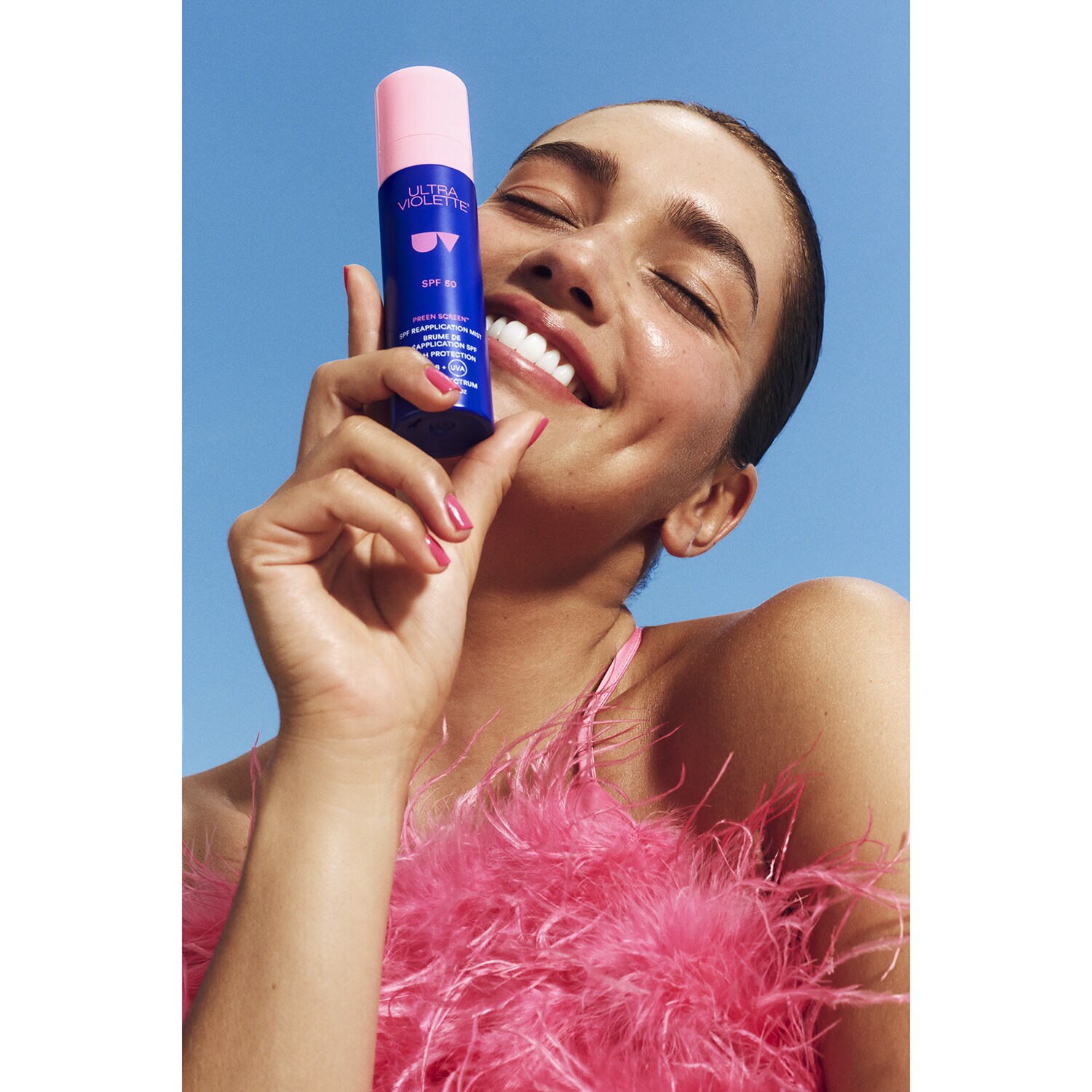 Preen Screen SPF50 - Spray solare per il viso di ULTRA VIOLETTE ≡ SEPHORA