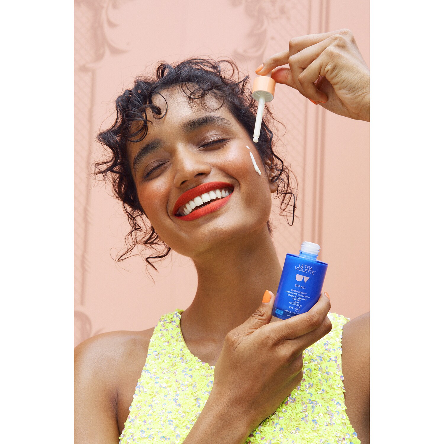 Queen Screen SPF 50+ SKINSCREEN™ - Rozjasňujicí sérum SPF50 od ULTRA ...