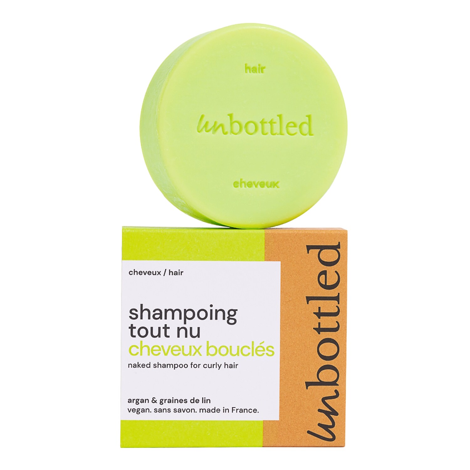 Unbottled - Shampoo Tout Nu - Lockiges Haar