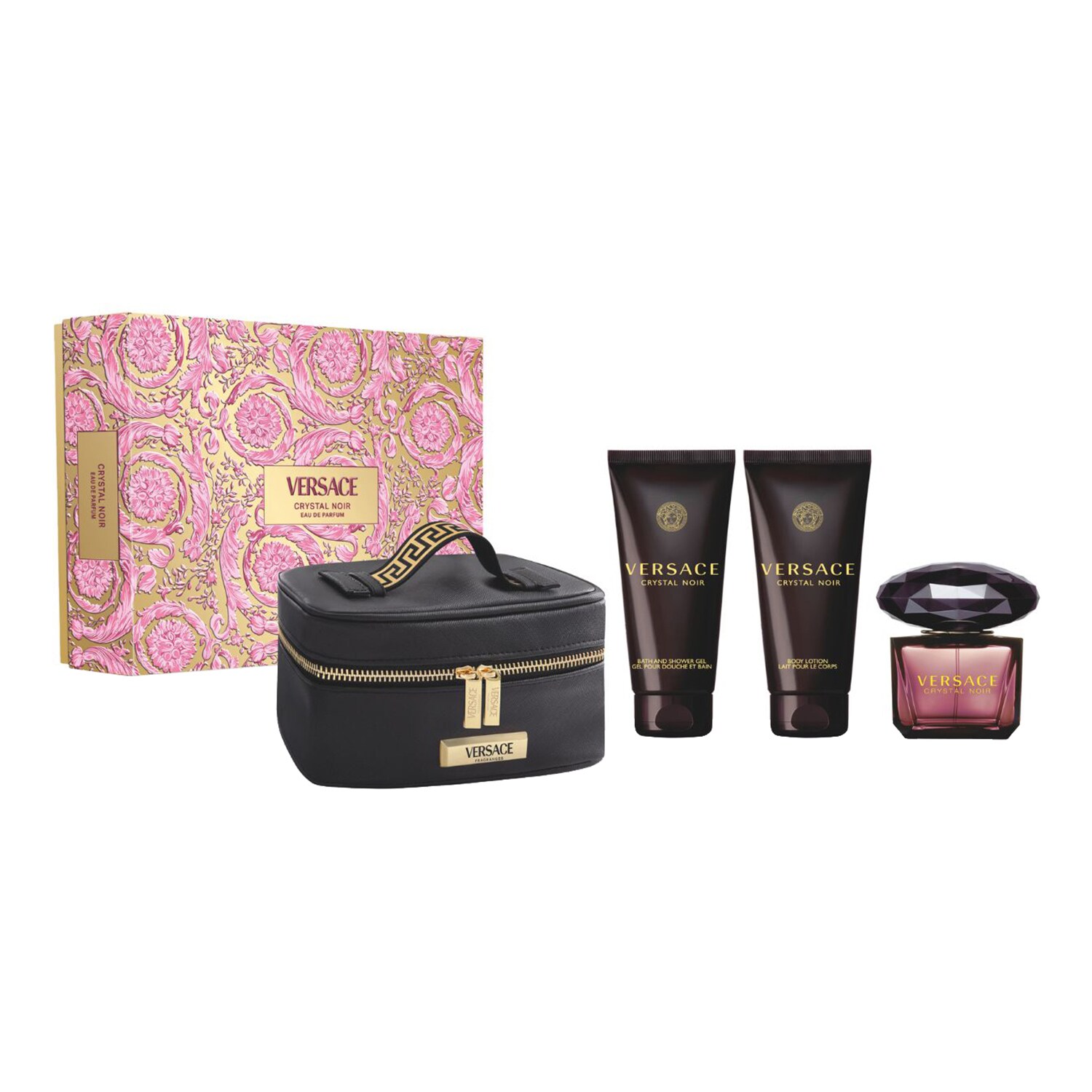 VERSACE Crystal Noir - coffret cadeau Eau de Parfum et Soins Parfumés de VERSACE ≡ SEPHORA