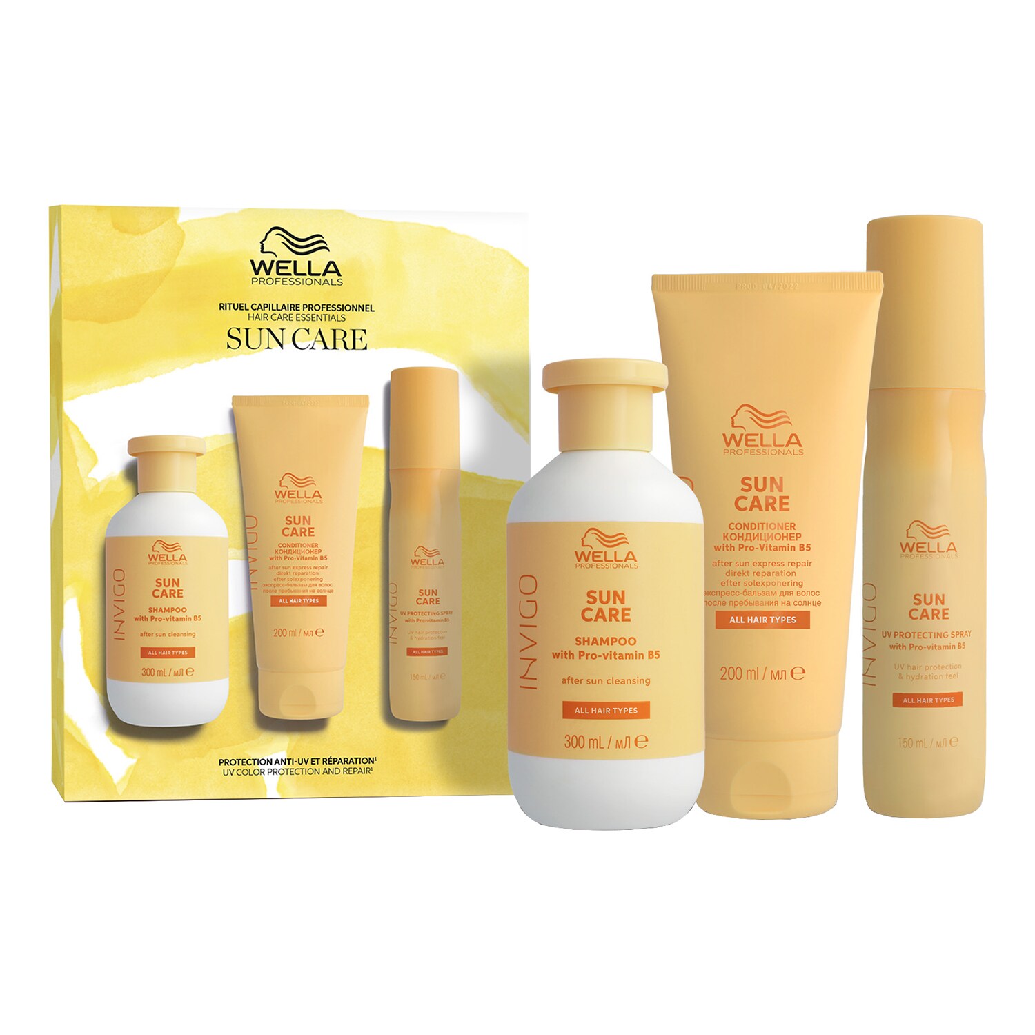 Coffret Invigo Sun - Rituel cheveux protection solaire de WELLA ...