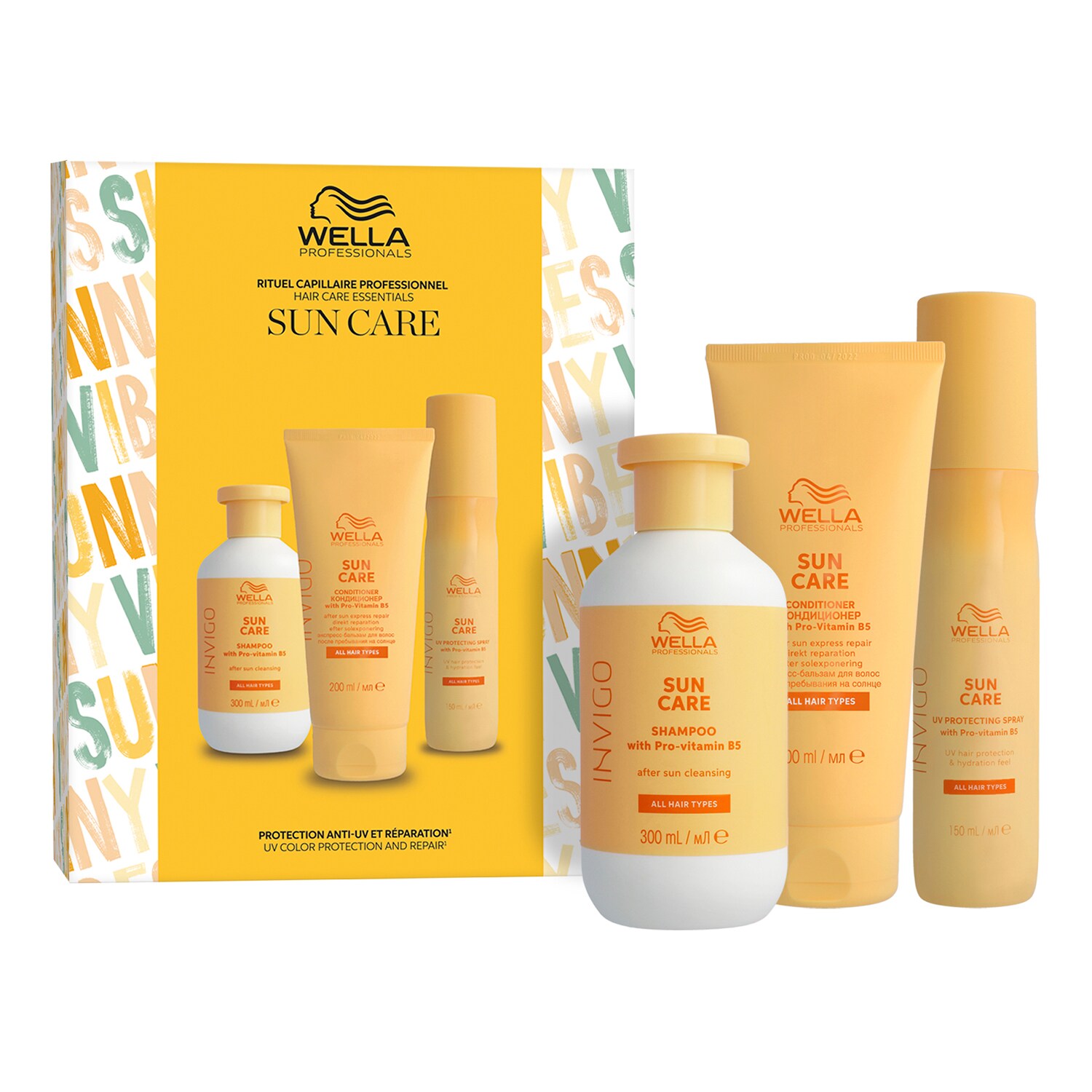 Set Invigo Sun Care - Ritual par pentru protectie solara Wella ...