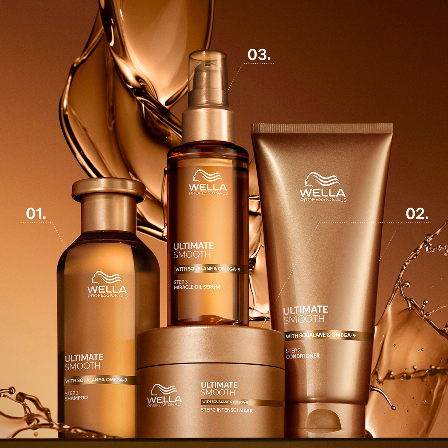 Ultimate Smooth - Champô nutritivo para cabelos secos e baços Wella ...