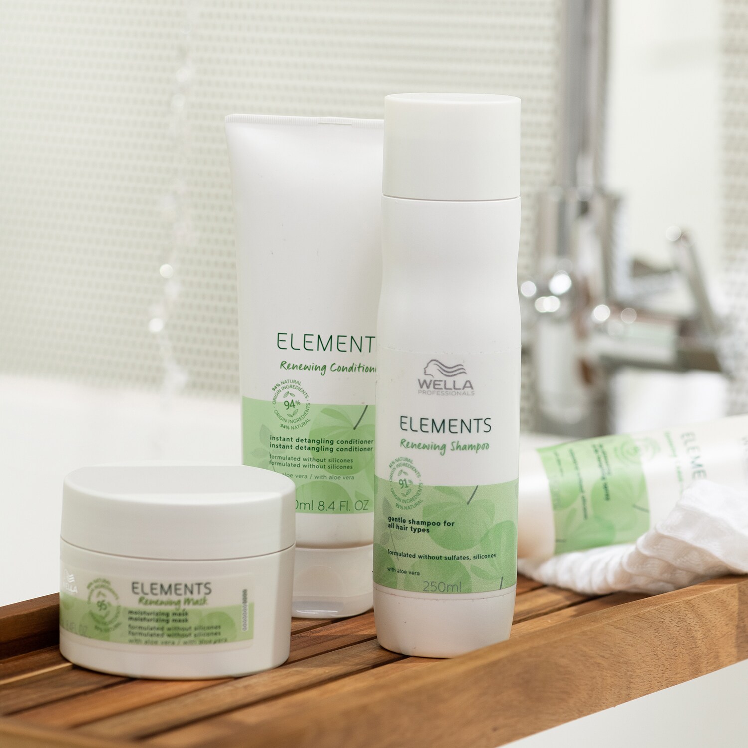 Wella Professionals - Elements - Moisturizing Mask For Normal To Oily Scalp