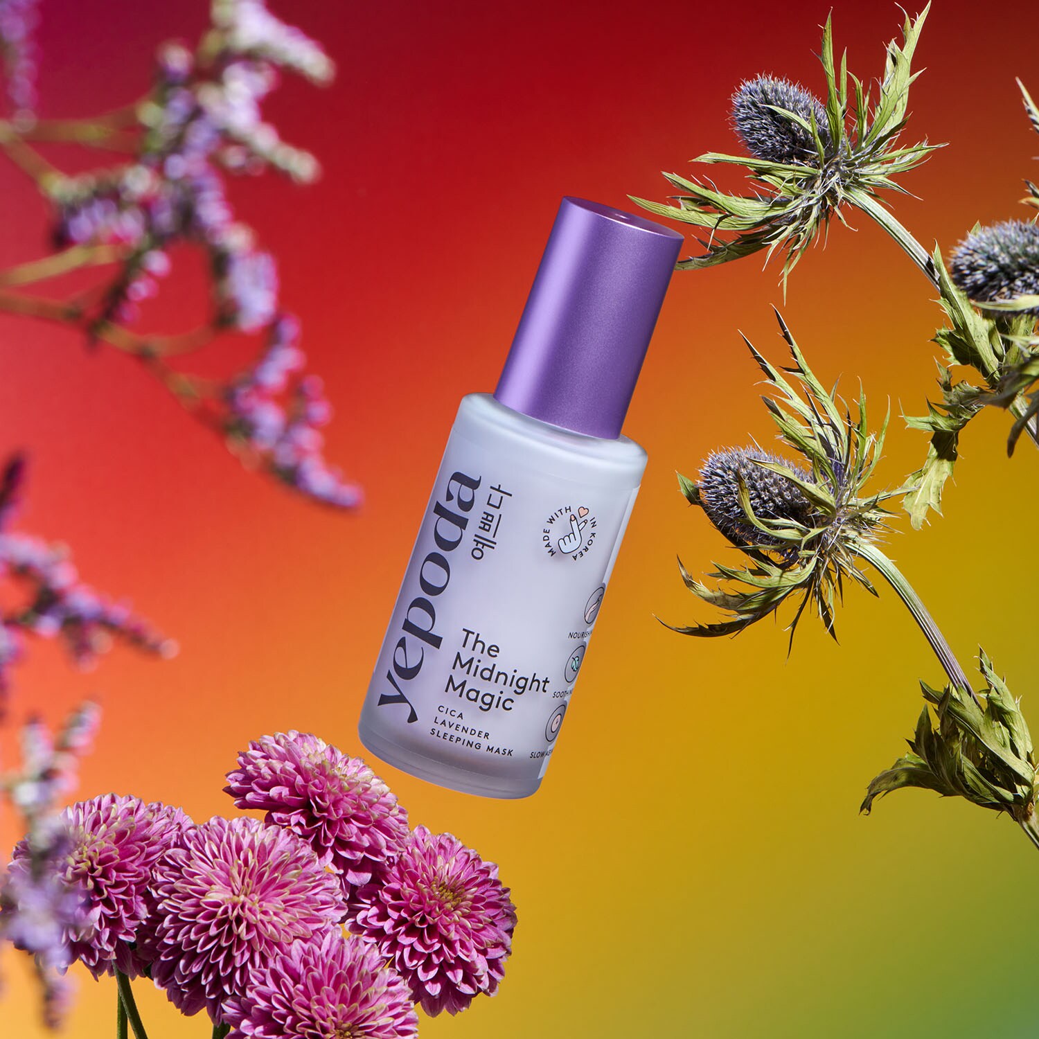 The Midnight Magic - Reichhaltige Slow Aging-Nachtmaske von YEPODA ≡ ...