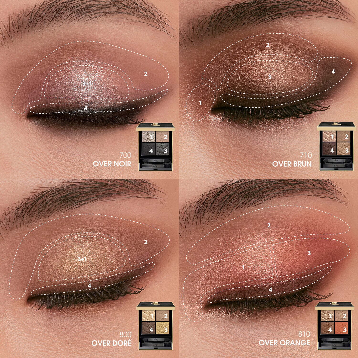 Couture Mini Clutch - Palette Occhi di YVES SAINT LAURENT ≡ SEPHORA