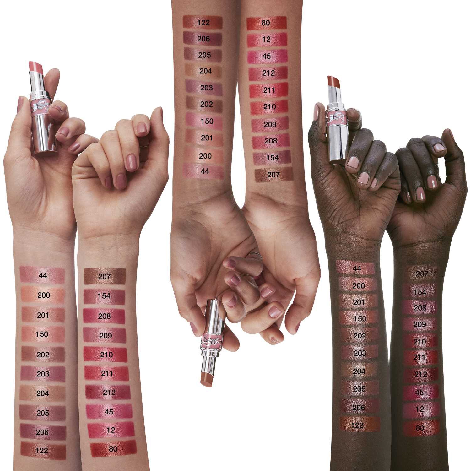 YSL Loveshine N°213 Pink Trip (3.2 g) - Rossetto lucido effetto bagnato ...