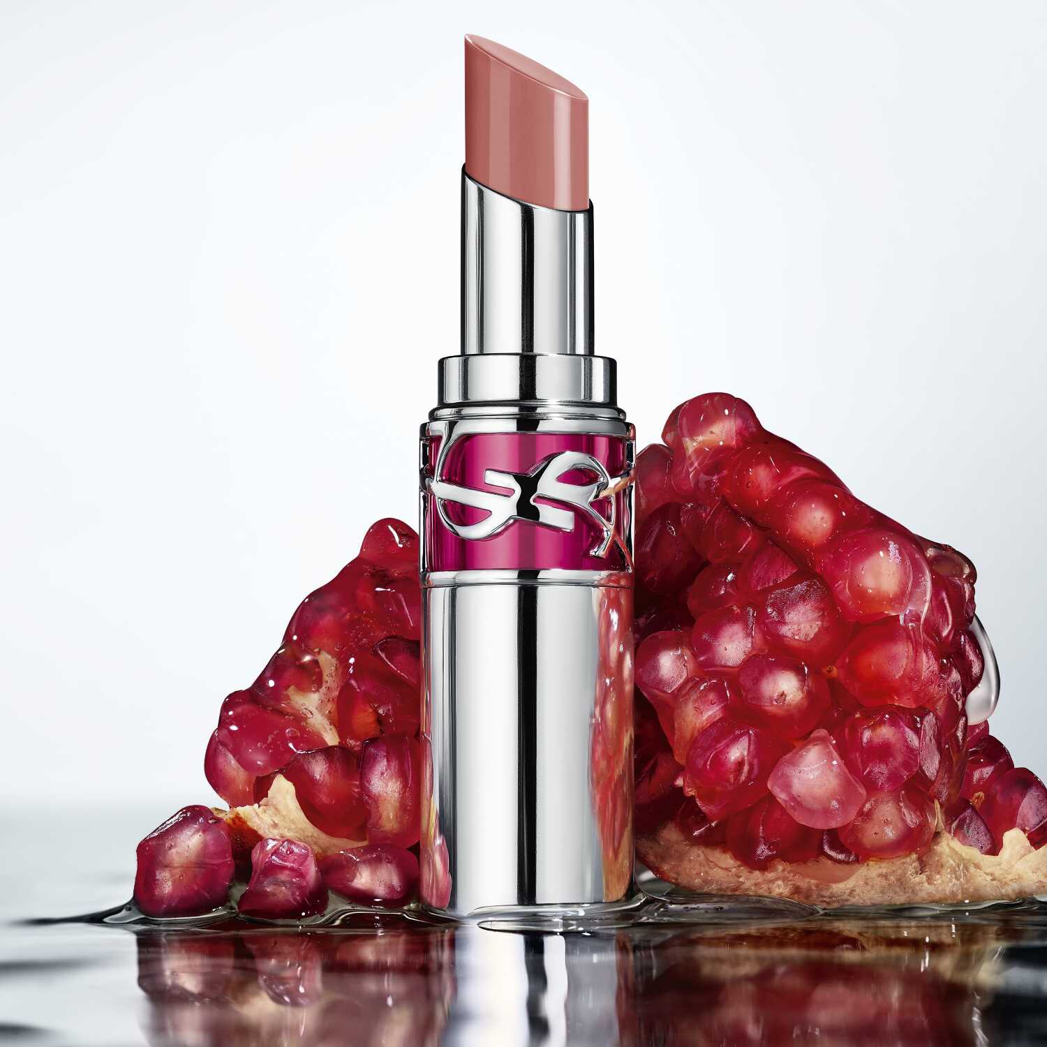 YSL Loveshine Candy Glaze N°44 Nude Lavallière (3.2 g) - Lip Gloss in Stick di YVES SAINT ...