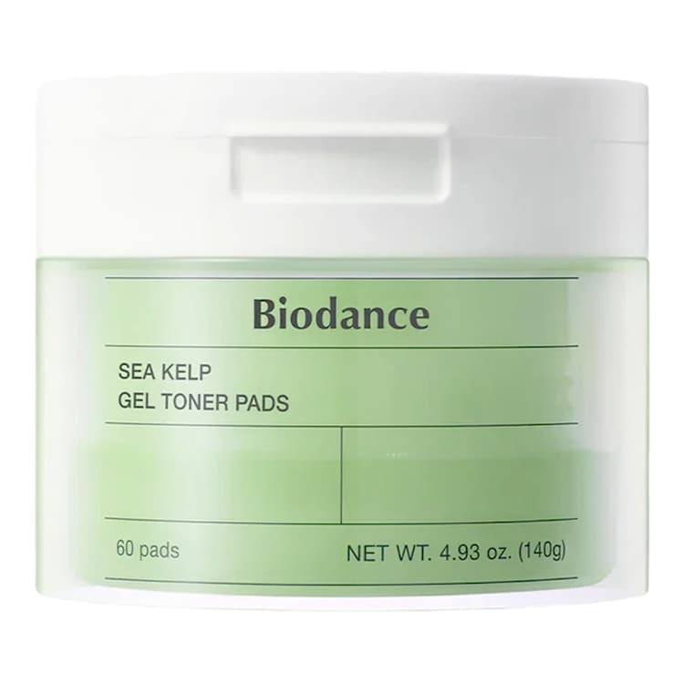 Sea Kelp Gel Toner Pads - Máscara calmante e purificante | BIODANCE ≡ ...