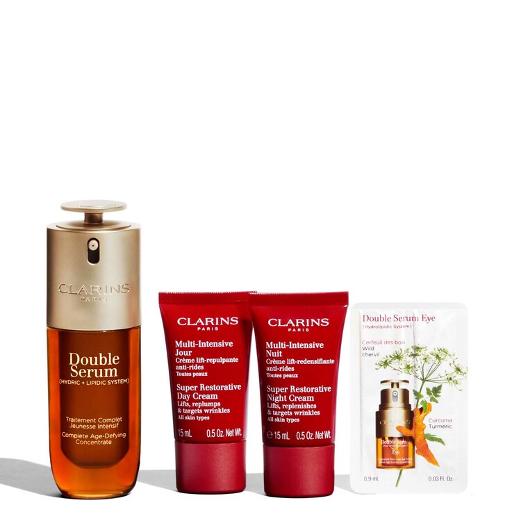 Double Serum & Super Restorative - Yaşlanma Karşıtı Cilt Bakım Seti ...