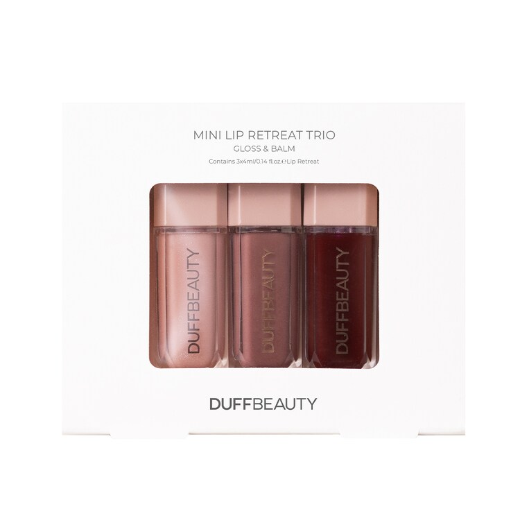 - Duffbeautymini Lip Retreat Trio