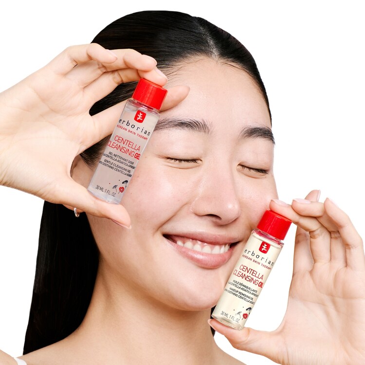 K-beauty double cleansing ritual - Coffret cuidado do rosto | Erborian ...