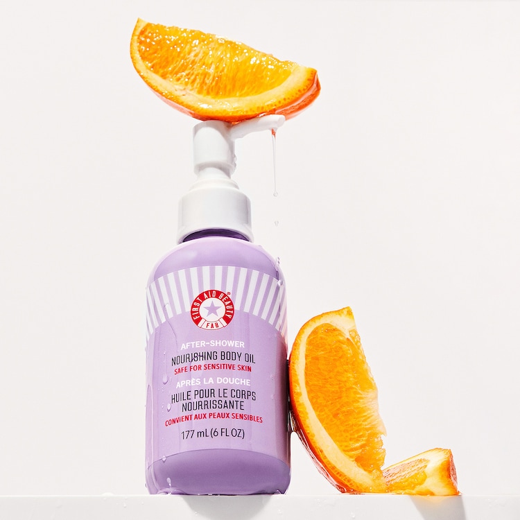 After-Shower Nourishing Body Oil - Besleyici Vücut Yağı | FIRST AID ...