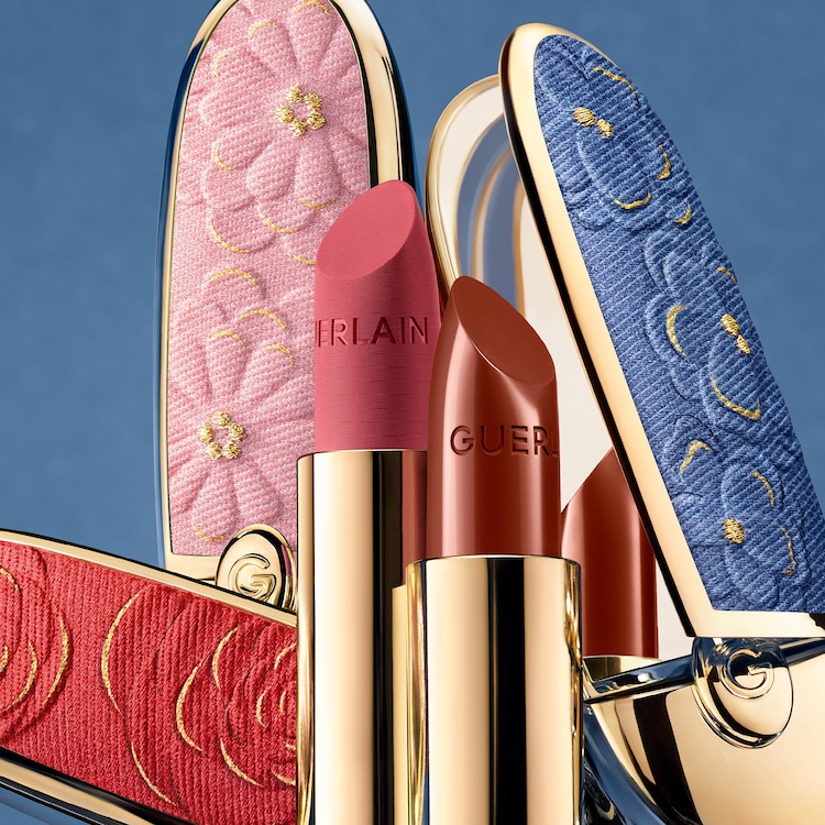 Rouge G Blooming Denim The double mirror jewel case - Aynalı Ruj Kabı ...
