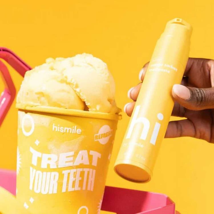 Fluoride + - Dentifrice Sorbet Mangue | HISMILE ≡ SEPHORA