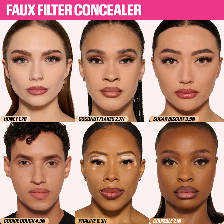 - Huda Beautymini #fauxfilter Luminous Matte Liquid Concealer ...