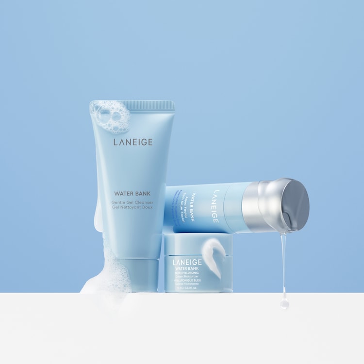 - Laneigemini But Mighty Moisture - Miniset Med Återfuktande Ansiktsvård