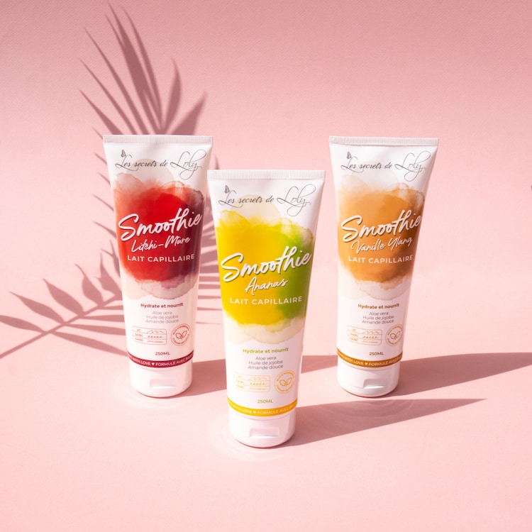 Smoothie Vanille Ylang-Ylang - Lait capillaire hydratant et nourrissant ...
