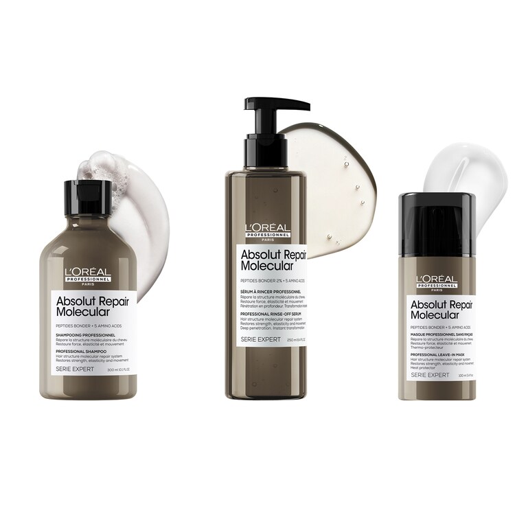 Absolut Repair Molecular - Tüm yıpranmış saçlar için durulanmayan maske ...