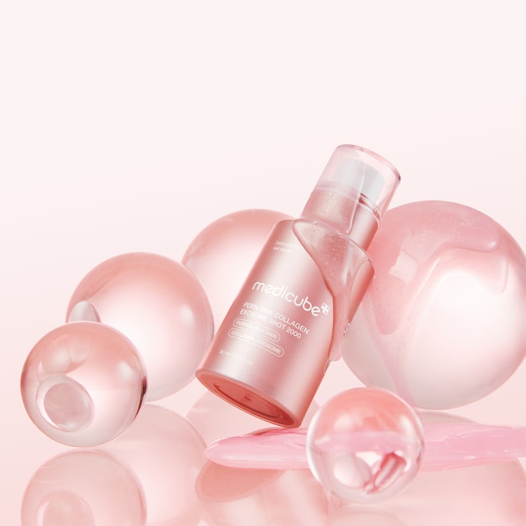 PDRN Pink Collagen Exosome Shot 2000 - Işıltı ve Esneklik Sağlayan Yüz ...