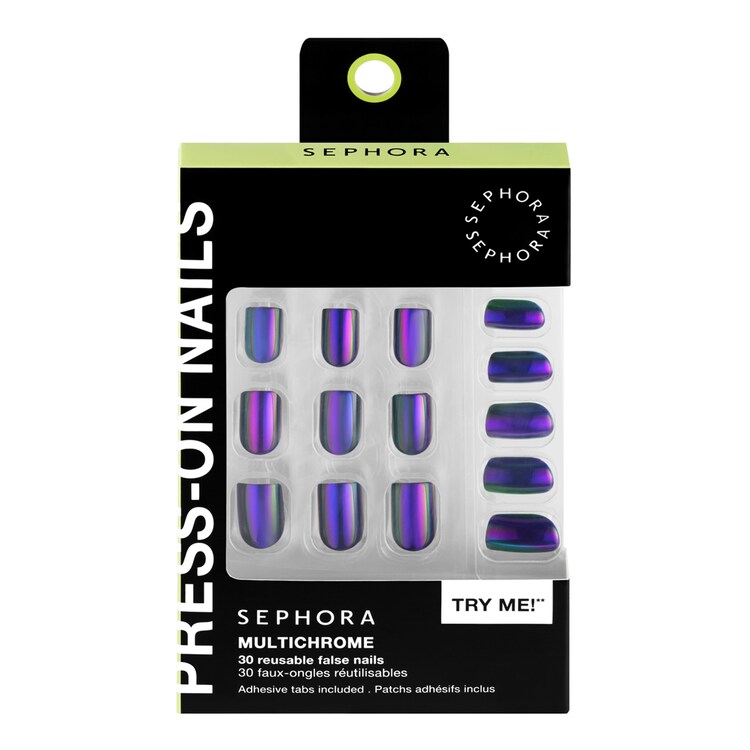 - Sephora Collectionreusable False Nail Kit, Adhesive Pads - Gel-effekt ...